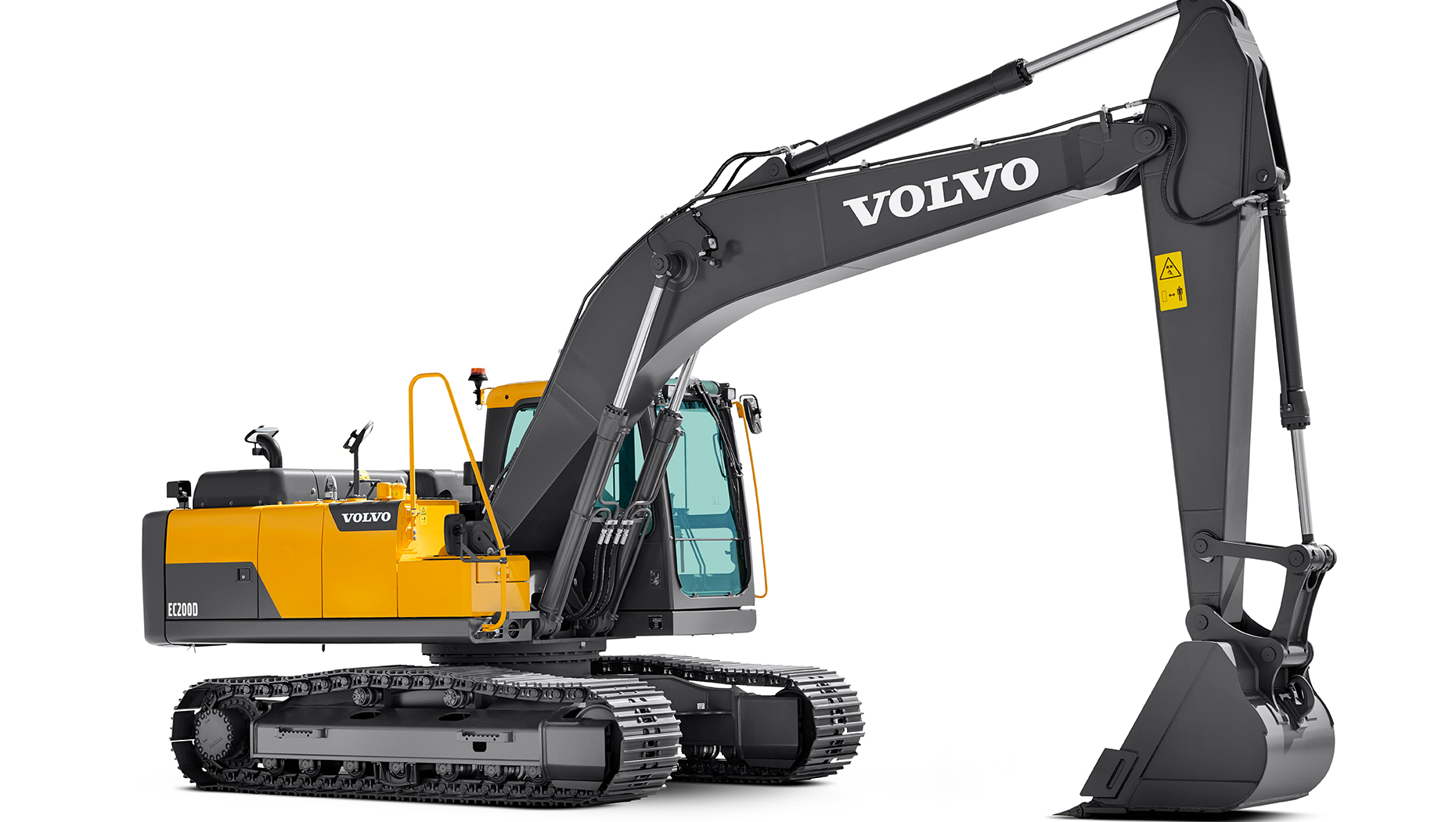 Volvo CE lança a escavadeira EC200D na Argentina durante a Expoagro 2020