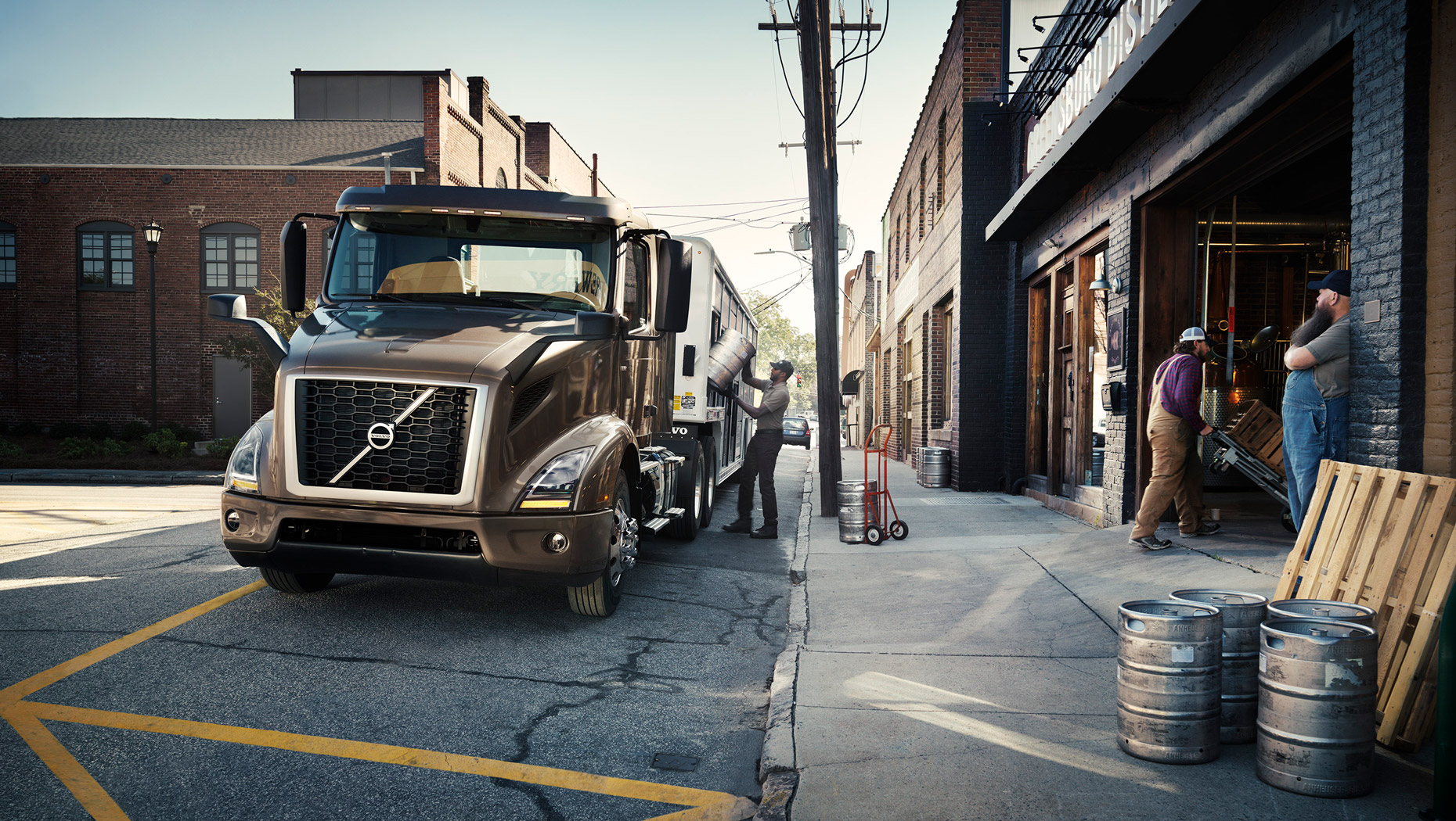 New Volvo VNR regional haul truck in North America