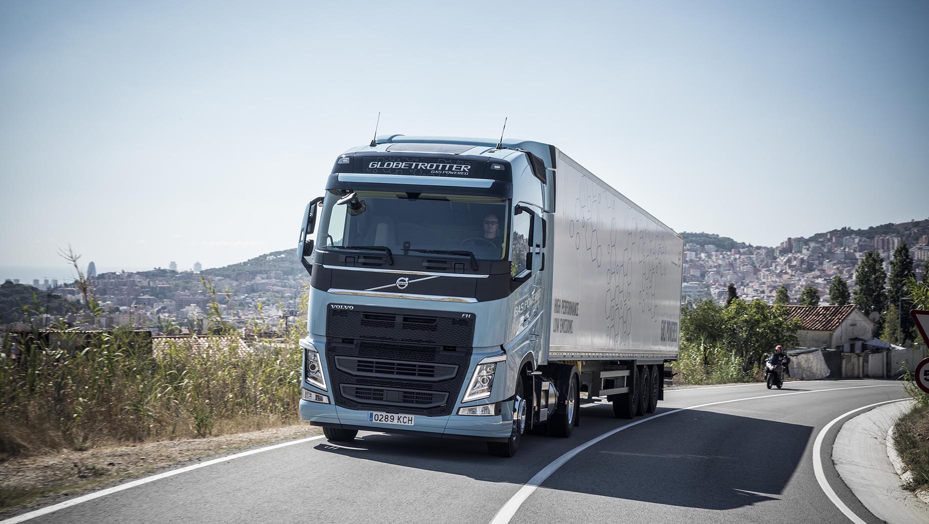 New trucks from Volvo running on gas