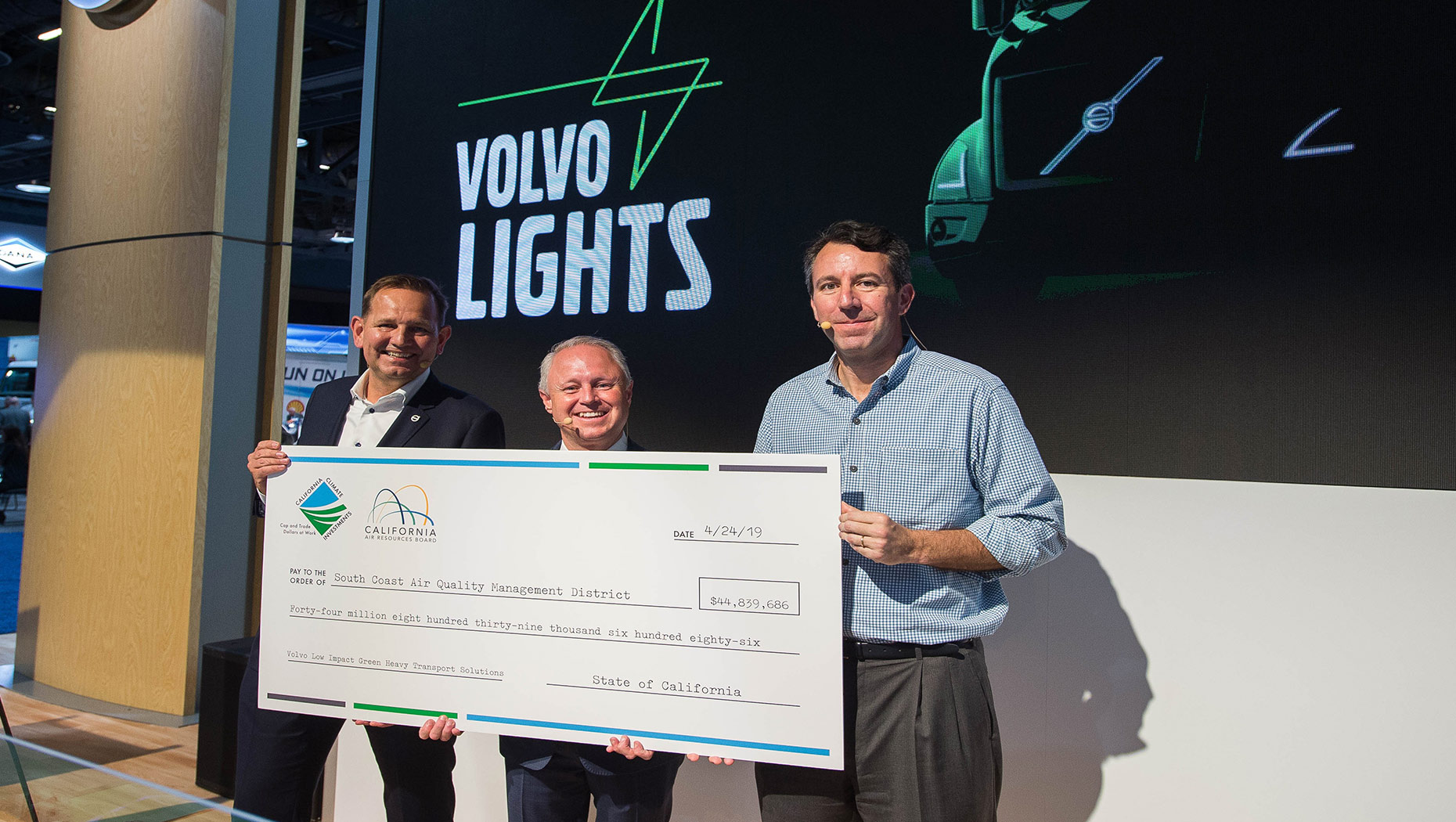 Volvo LIGHTS Project Check Presented at ACT Expo 2019