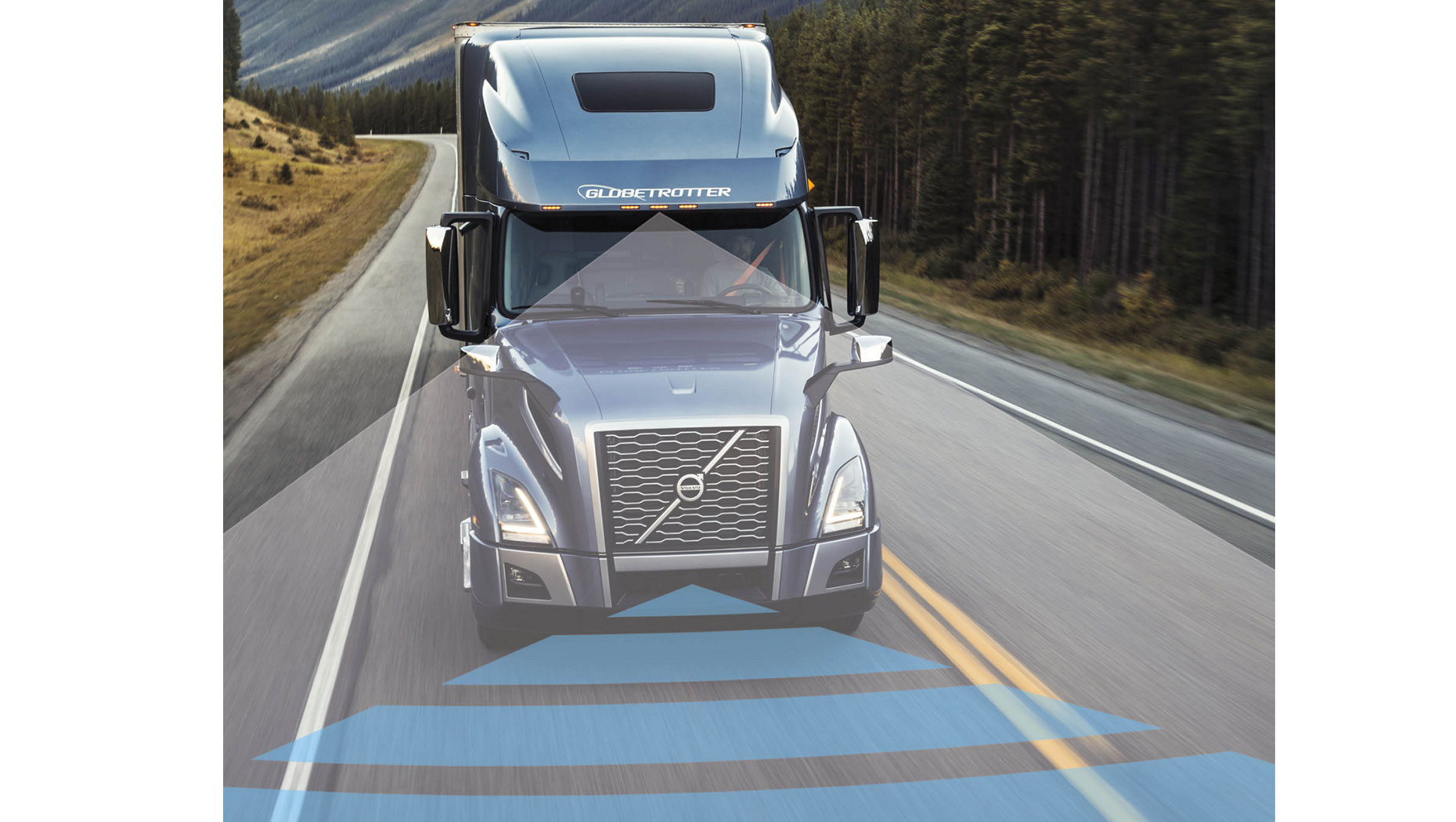 Volvo Truck Front View