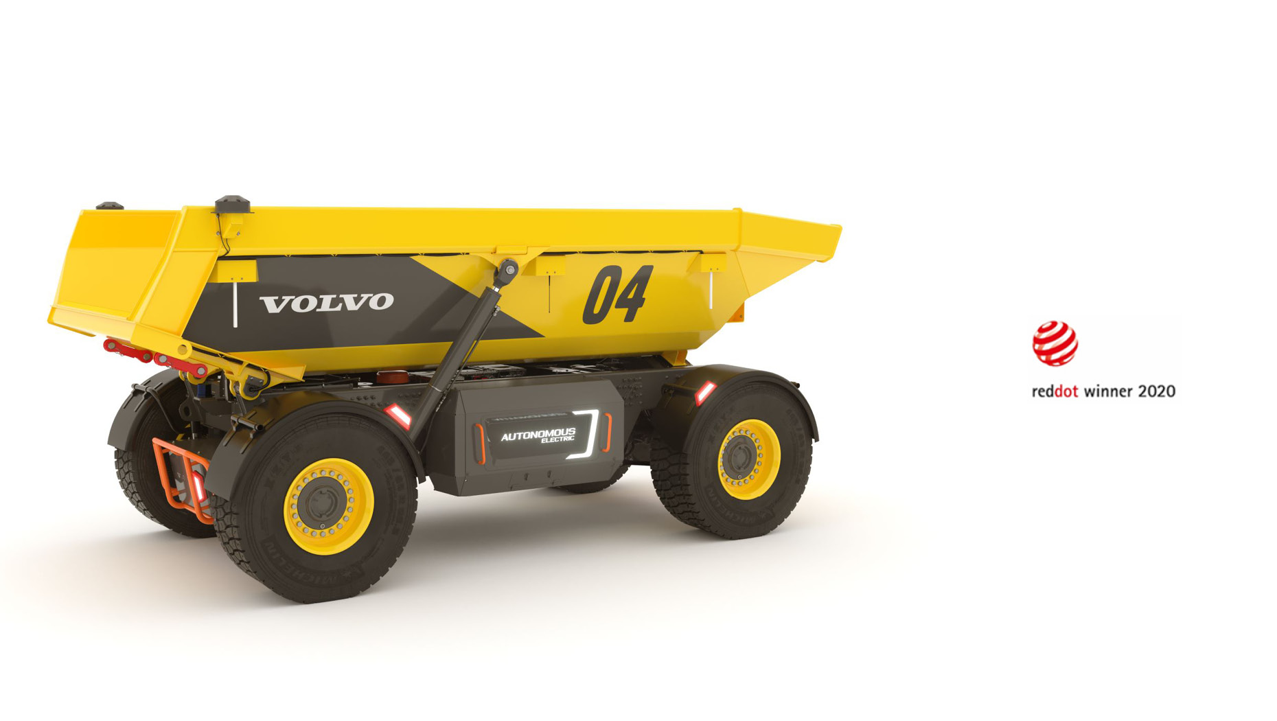 Volvo Autonomous Hauler wins Red Dot Award | Volvo Group