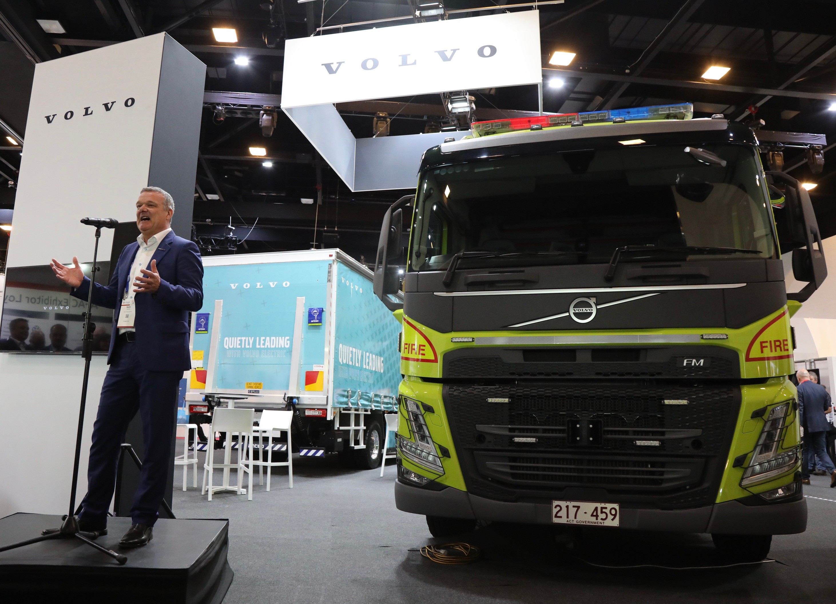 Volvo Group Australia unveils the first Volvo FM fire appliance for ACT ...