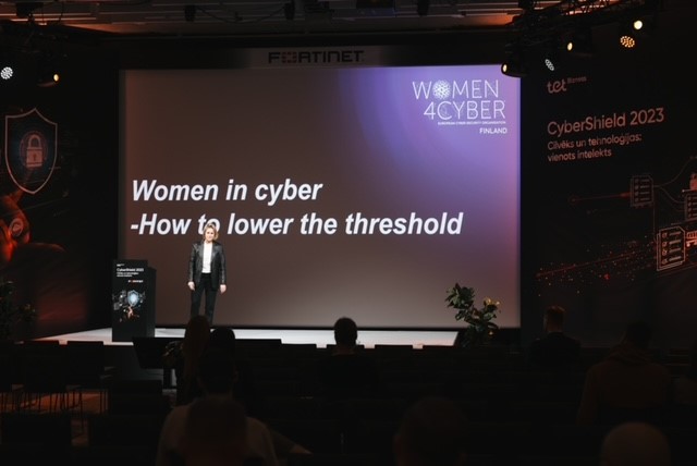 Noora wants to help get more women into cybersecurity