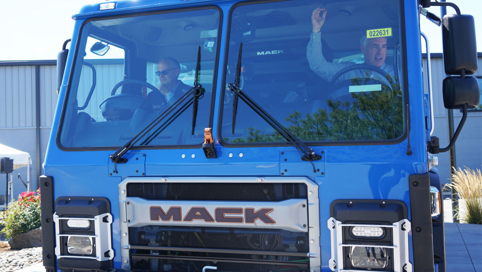 U.S. Sen. Bob Casey Visits Mack’s Lehigh Valley Operations, Test Drives ...