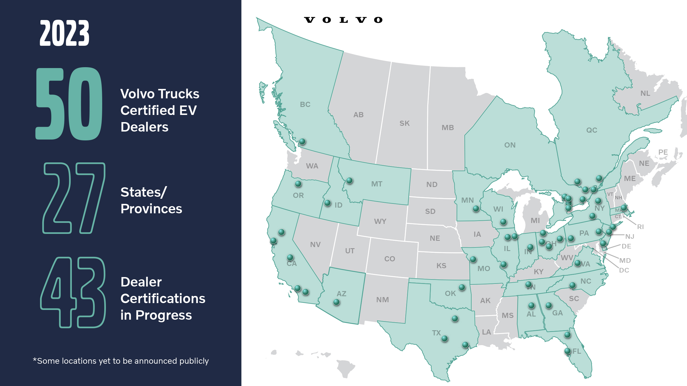 Volvo Trucks Expands Certified EV Dealer Network into Arizona, Georgia ...