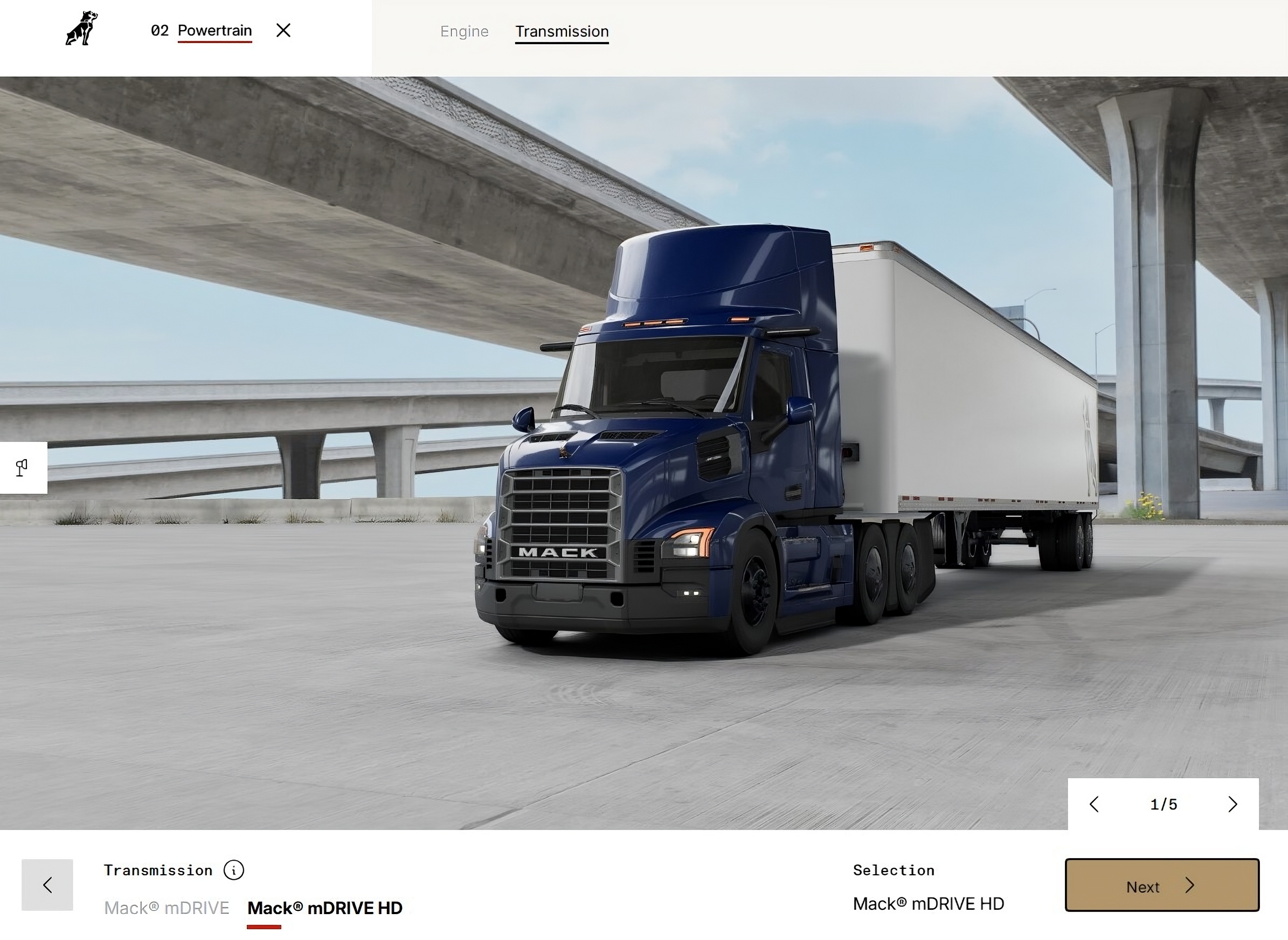 All-New Mack Anthem® Now Available on Mack Truck Builder Platform