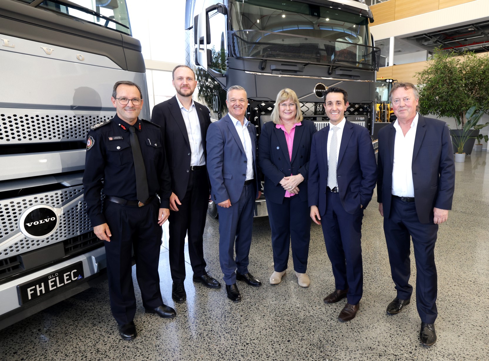 80 Volvo Fire Trucks for QFD